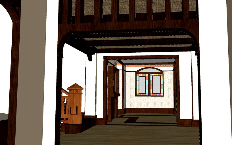 halliwell manor 3d model