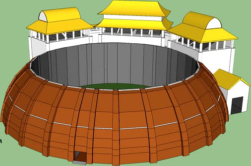 konoha arena 3d model