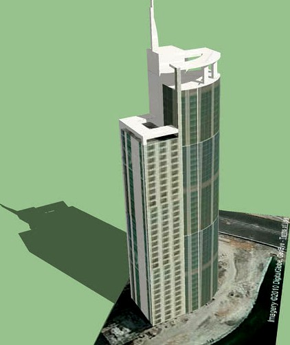 RAK Tower, Al Reem Island, Abu Dhabi 3d model