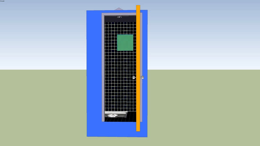 Portalet Open Door 3d model