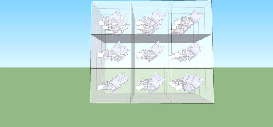 Strange Cubes 3d model