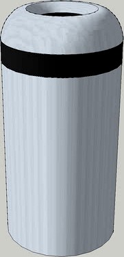 trash can 3d model