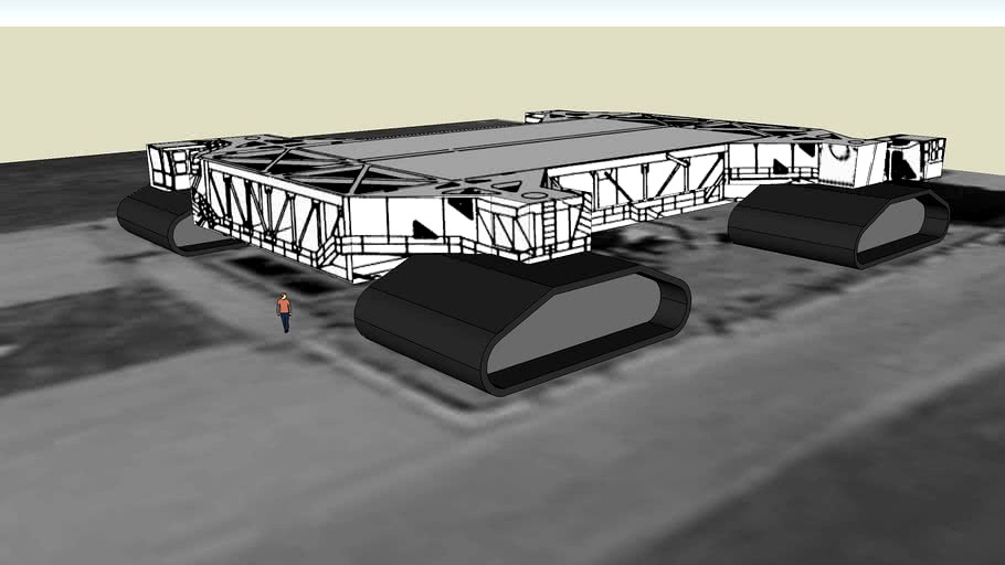 NASA Crawler Transporter 3d model