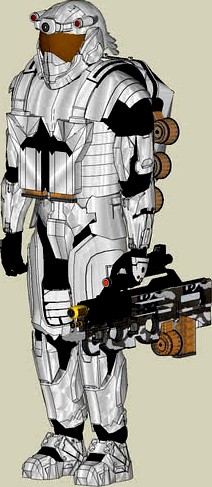 Infantryman 3d model