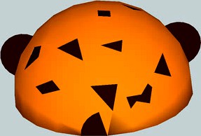 fruit leopard 3d model
