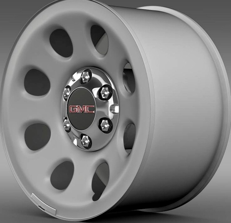 GMC Yukon Police rim3d model