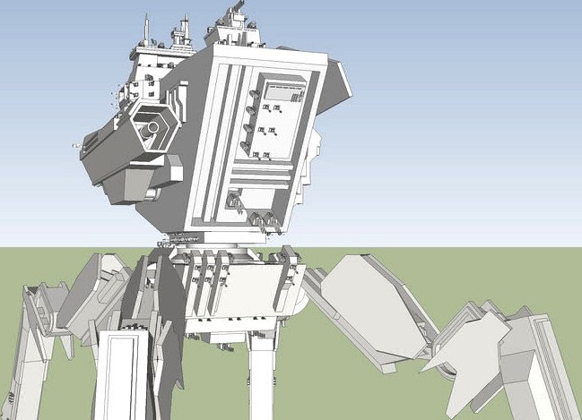 Carrier MECH 3d model