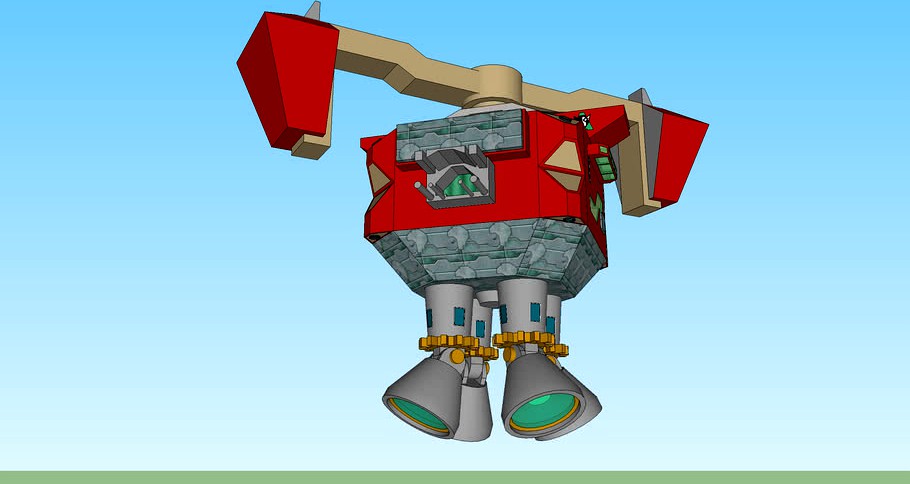Sargasso Space Zone 3d model