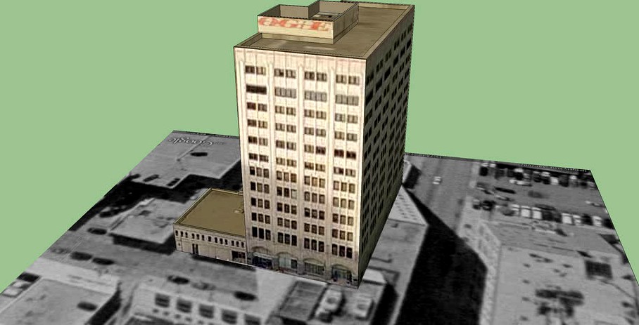 OGE Tower 3d model