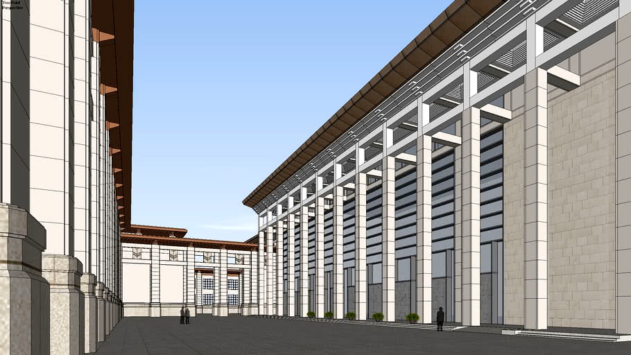 China National Museum 3d model