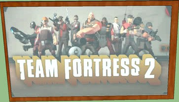 Team Fortress 2 Poster 3d model