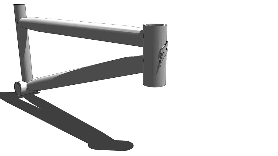 specialized fuze II frame( in progress) 3d model