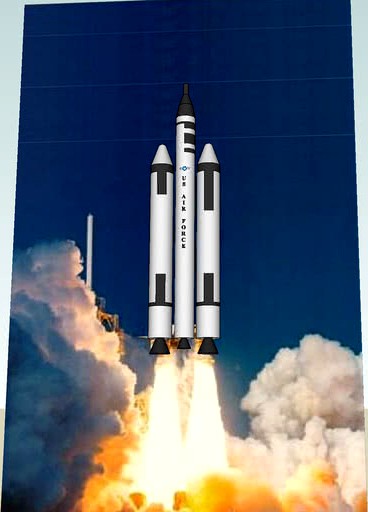 Titan IIIC - MOL (My 50th Model) 3d