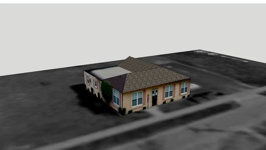 The Christine Building 3d model