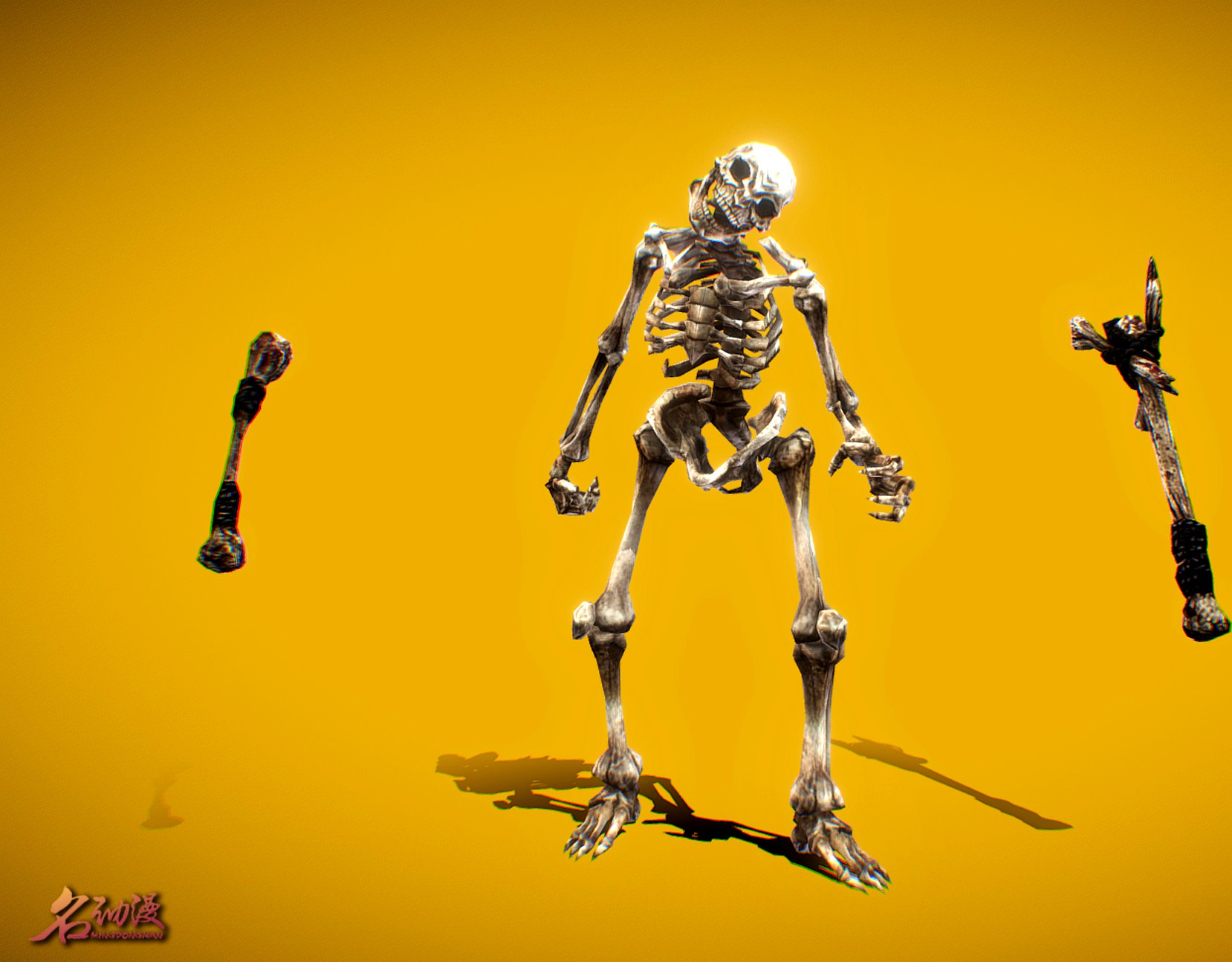 RPG Skeleton #1 3d model