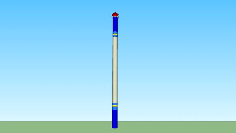 Cedar Point Windseeker 3d model