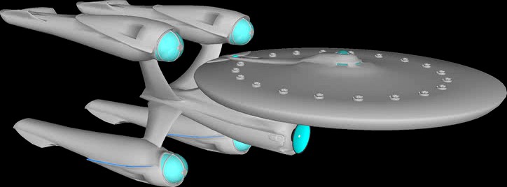 Constellation class 3d model