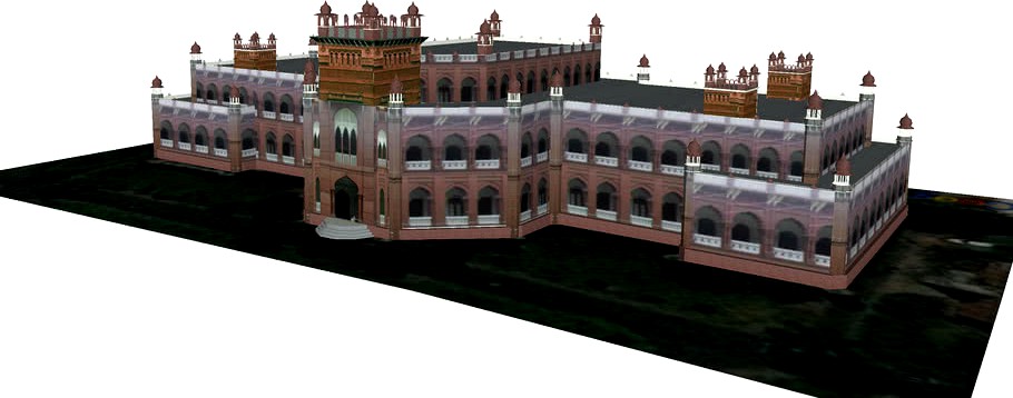 Curzon Hall 3d model