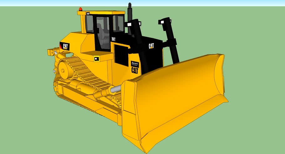 New Cat D8 3d model