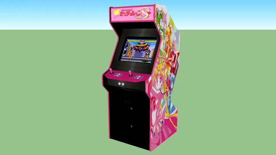 Sailor Moon Arcade 3d model