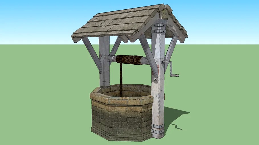 classic well design 3d model