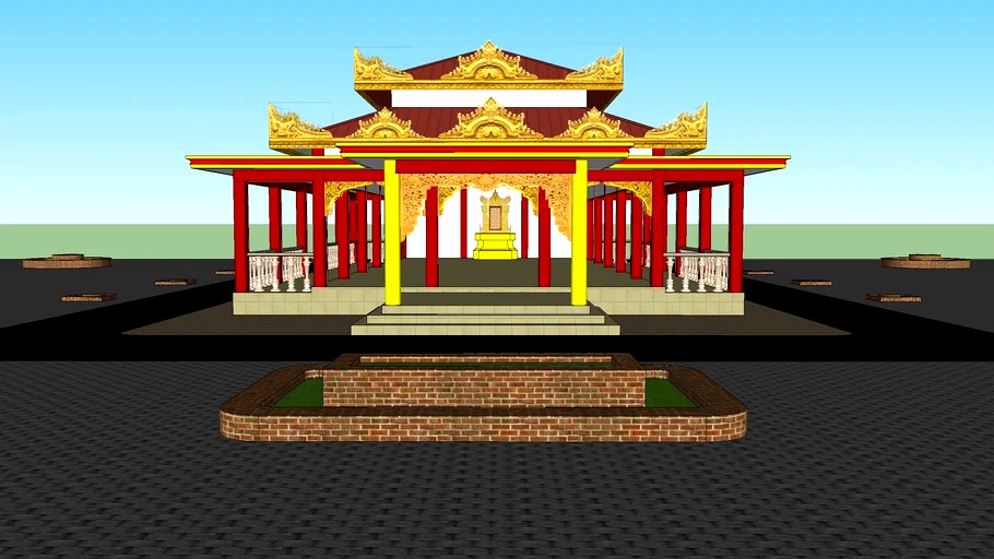 Myanmar Damayone 3d model