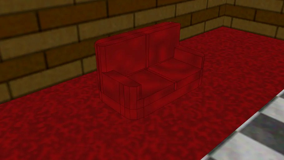 Mario 64 House 3d model