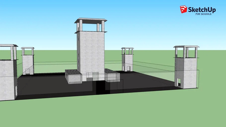 BMS Prison 3d model