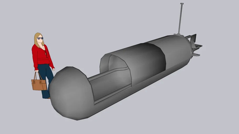 SDV (Swimmer Delivery Vehicle) 3d model