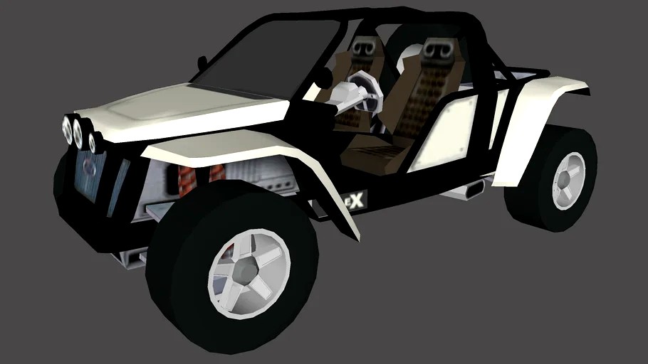 2001 Ford EX Concept 3d model