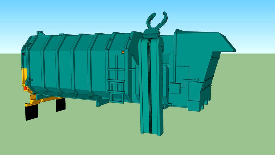 Modernized Amrep ASL Octagonal Body 3d model