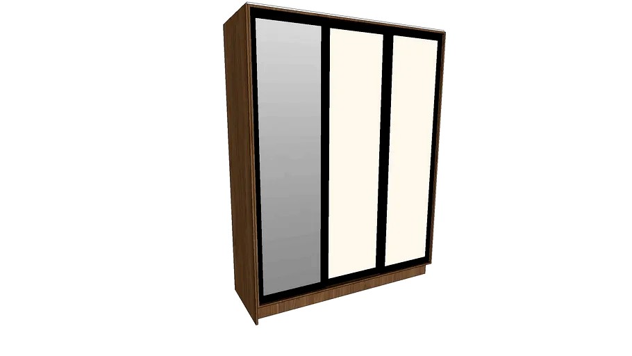 sliding wardrobe 3d model