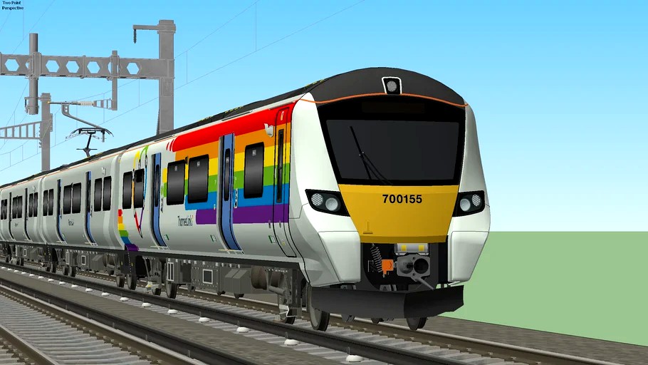 ThamesLink Class 700155 3d model