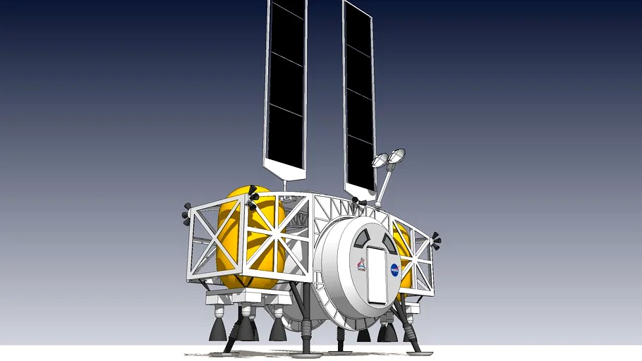 Artemis Lunar Lander(USA:2024) 3d model