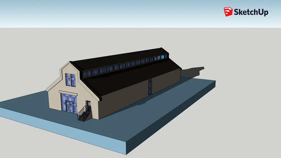 Historic building render AT Project Evaluation 3d model