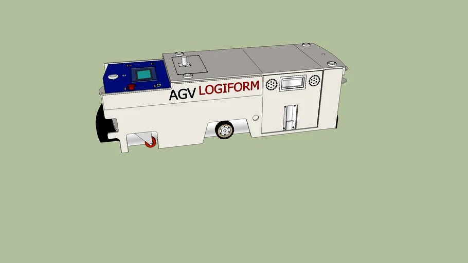 AGV 3d model