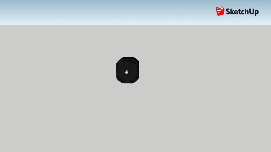 Motenergy ME1507 PMAC Brushless Motor 3d model