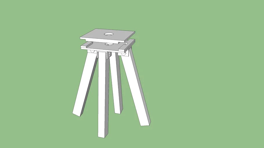 CAMERA STAND 3d model