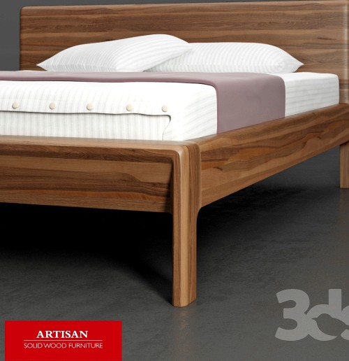 Artisan / Invito Bed 3d model