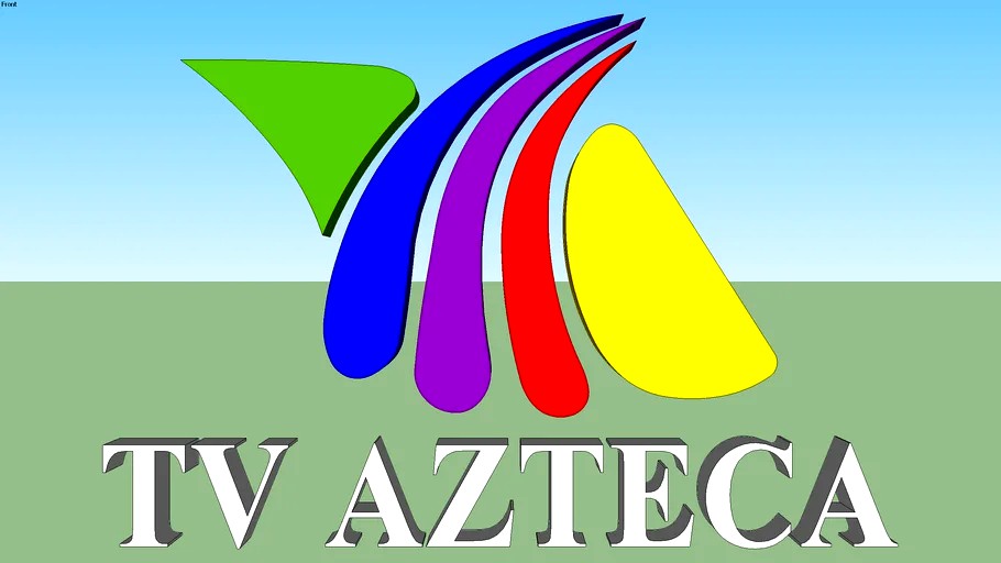 TV Azteca logo (1995-2011) 3d model