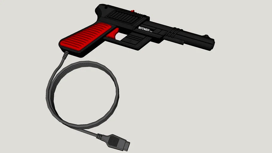 Cheetah Defender 64 Light Gun 3d model