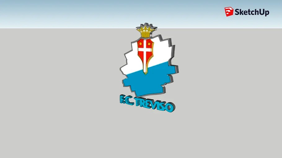 LOGO FC Treviso 3d model