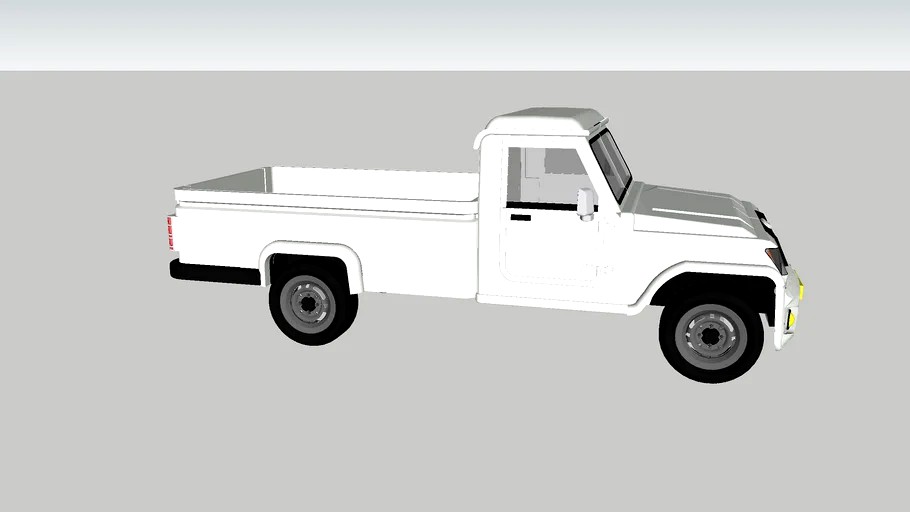 Mahindra bolero Maxxitruck made by Mahesh 3d model