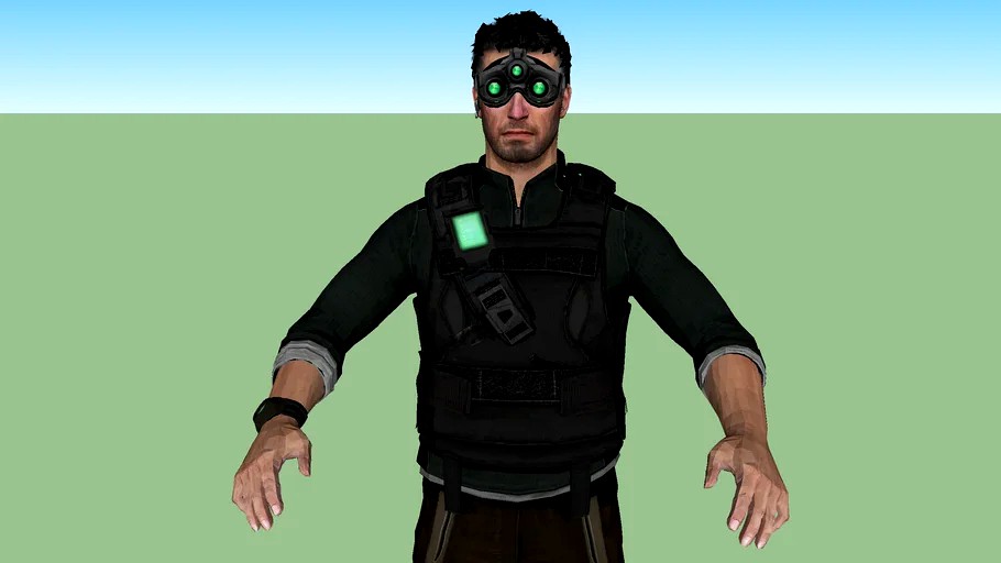 Sam Fisher 3d model
