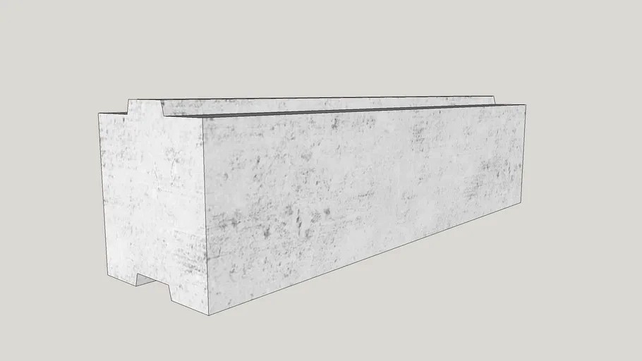more interlocking aircrete 3d model