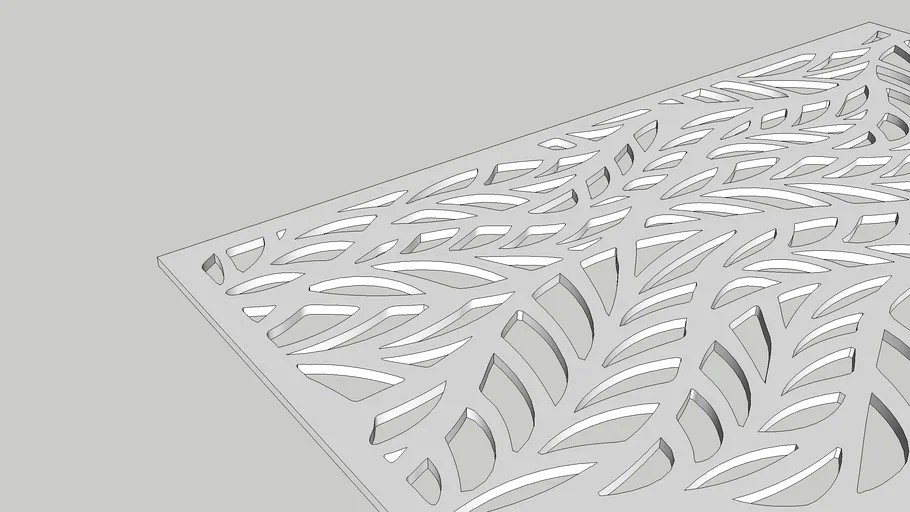CNC Cutting Design 3d model