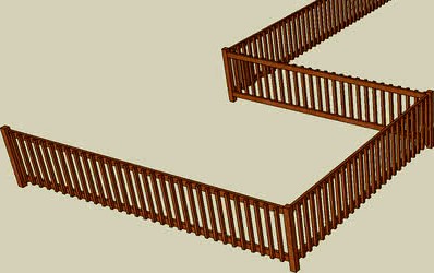 railing 3d model