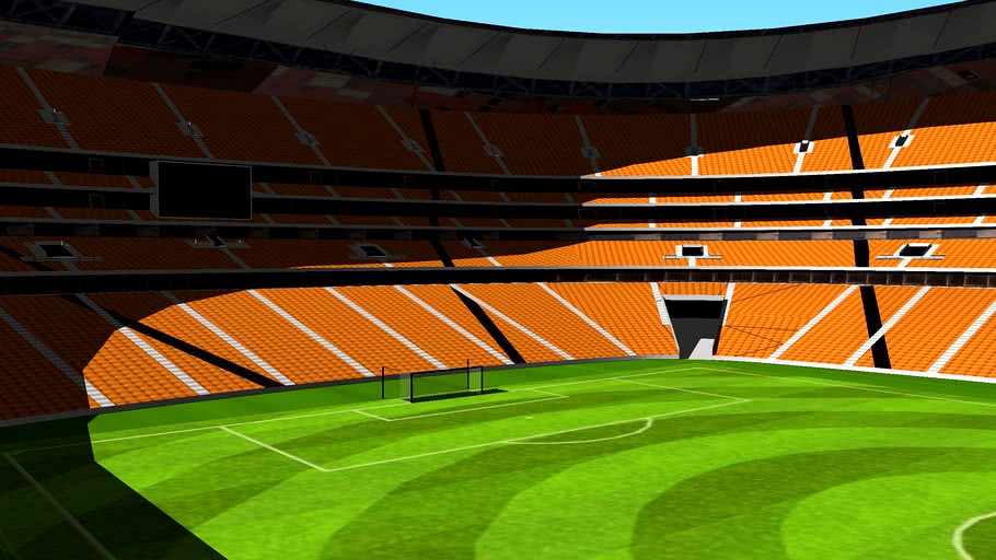 Soccer City Stadium 3d model