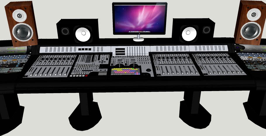 Pro Control DESK 3d model