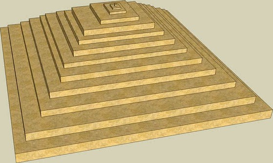 Aztec Pyramid 3d model